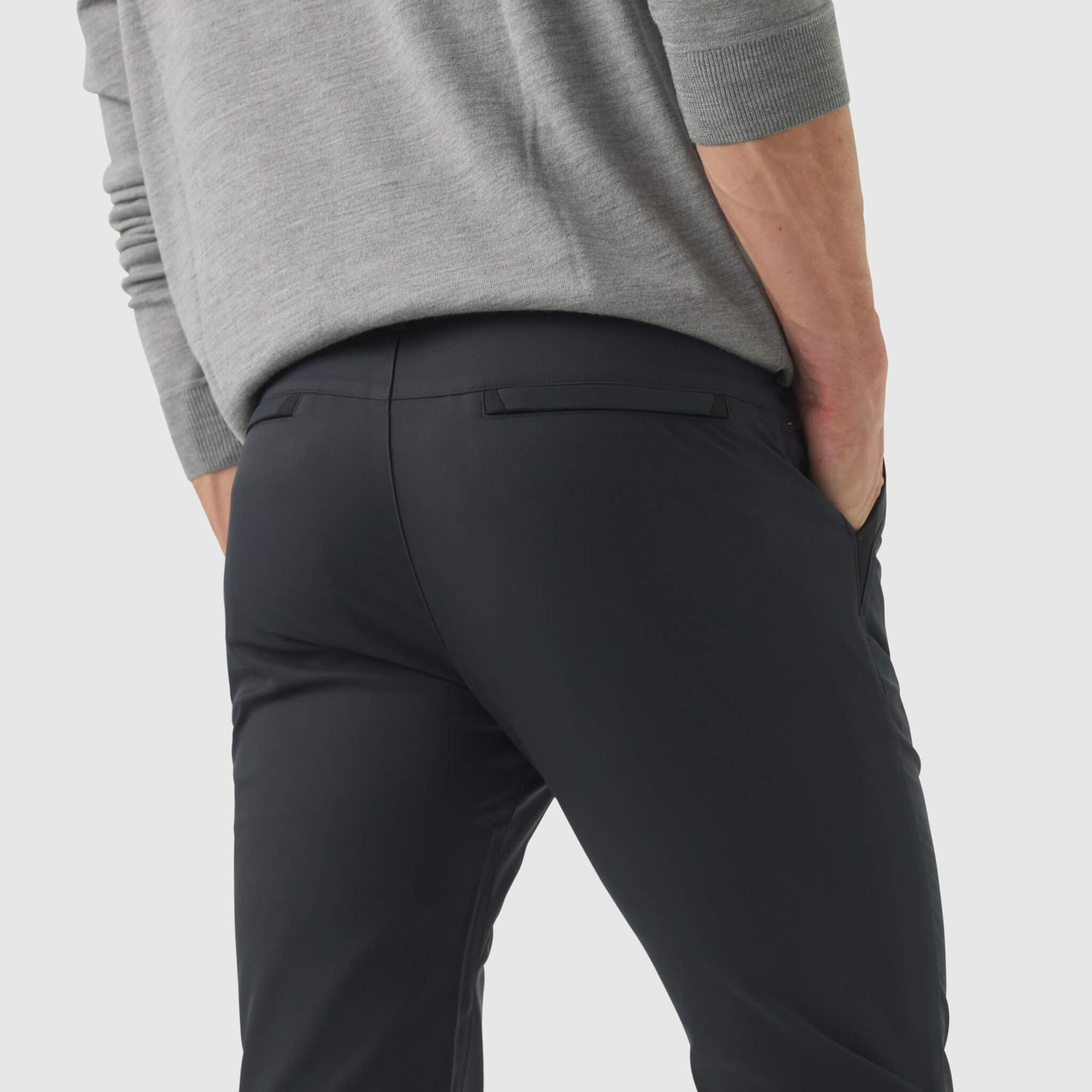 Jetsetter Slim Fit Tech Pants - Space Black – Jack Archer