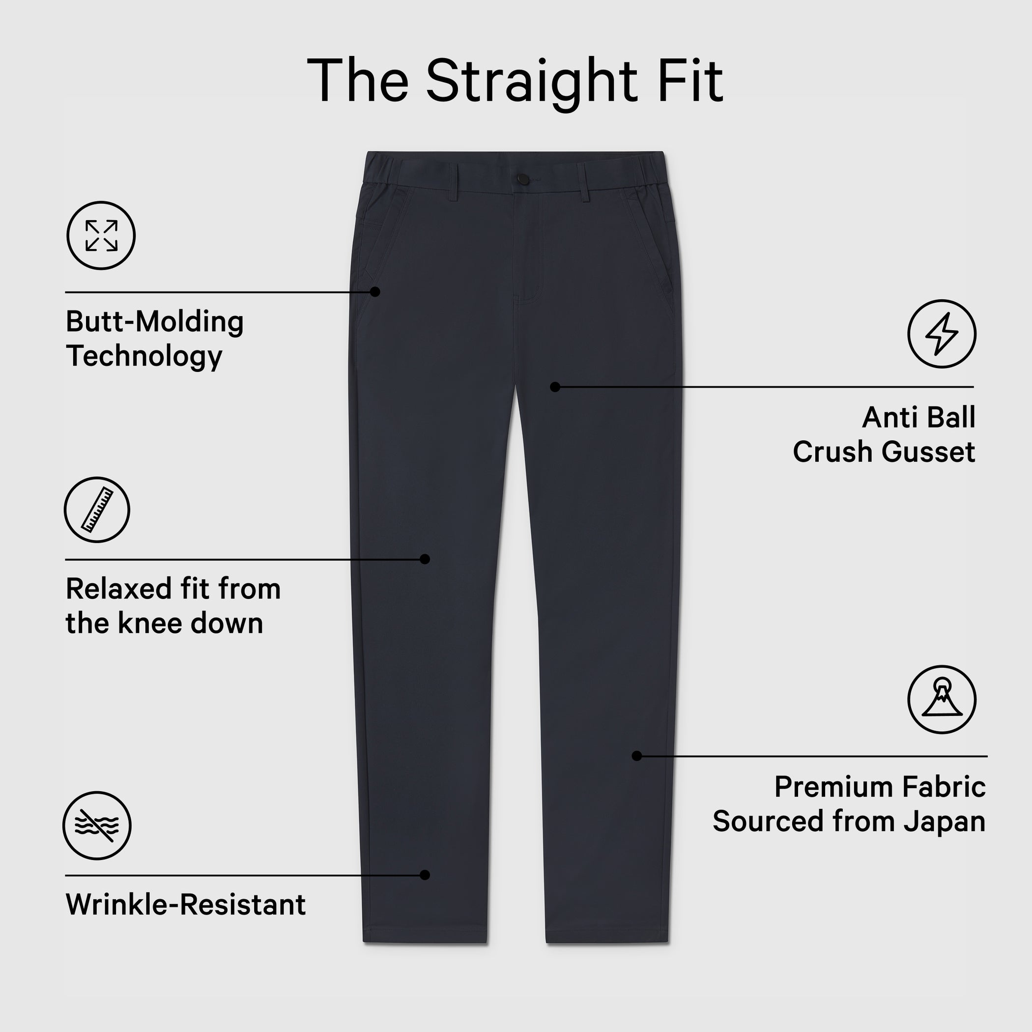 Jetsetter Tech Pant - Wrinkle-Free, Anti-Odor, Travel-Friendly – Jack ...