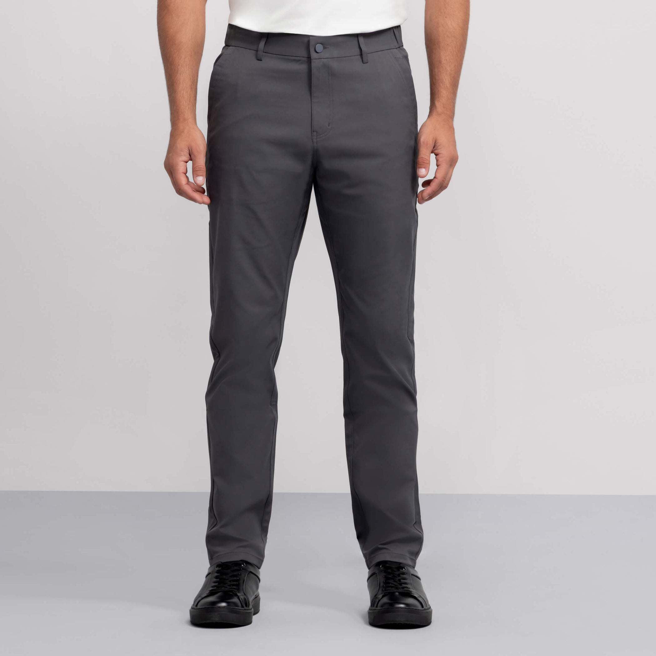 Jetsetter Slim Fit Tech Pants in Charcoal Gray – Jack Archer