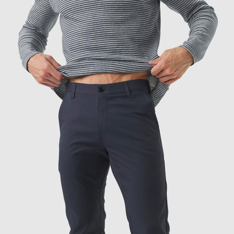 Jetsetter Slim Fit Tech Pants in Deep Blue – Jack Archer